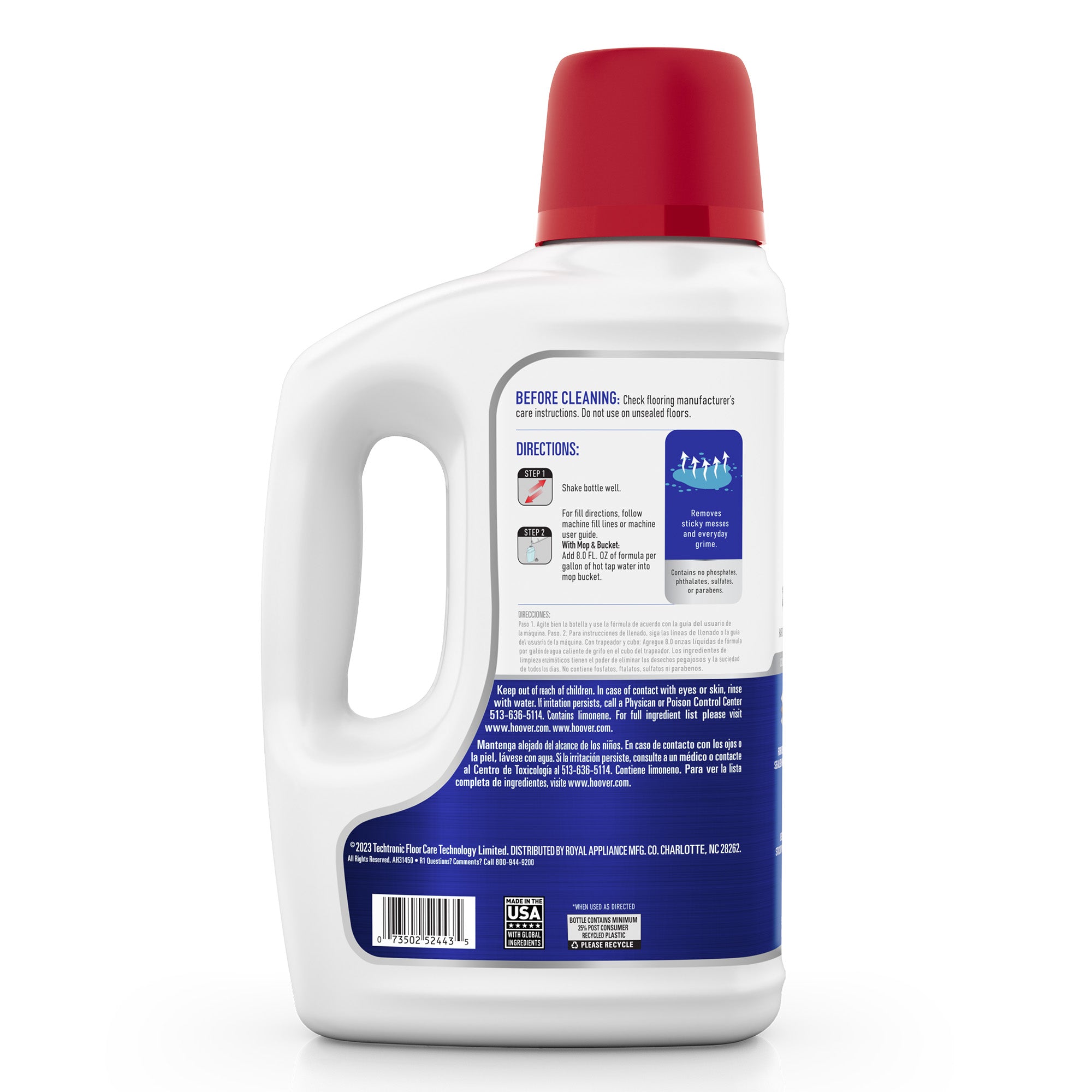 64 oz Hard Floor Cleaner Solution - Hoover